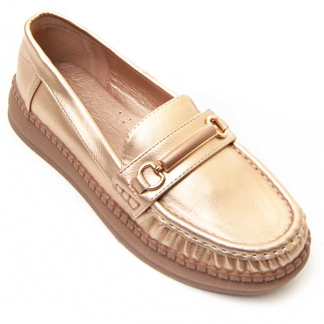 Montevita Mocasin Moksin En Dorado